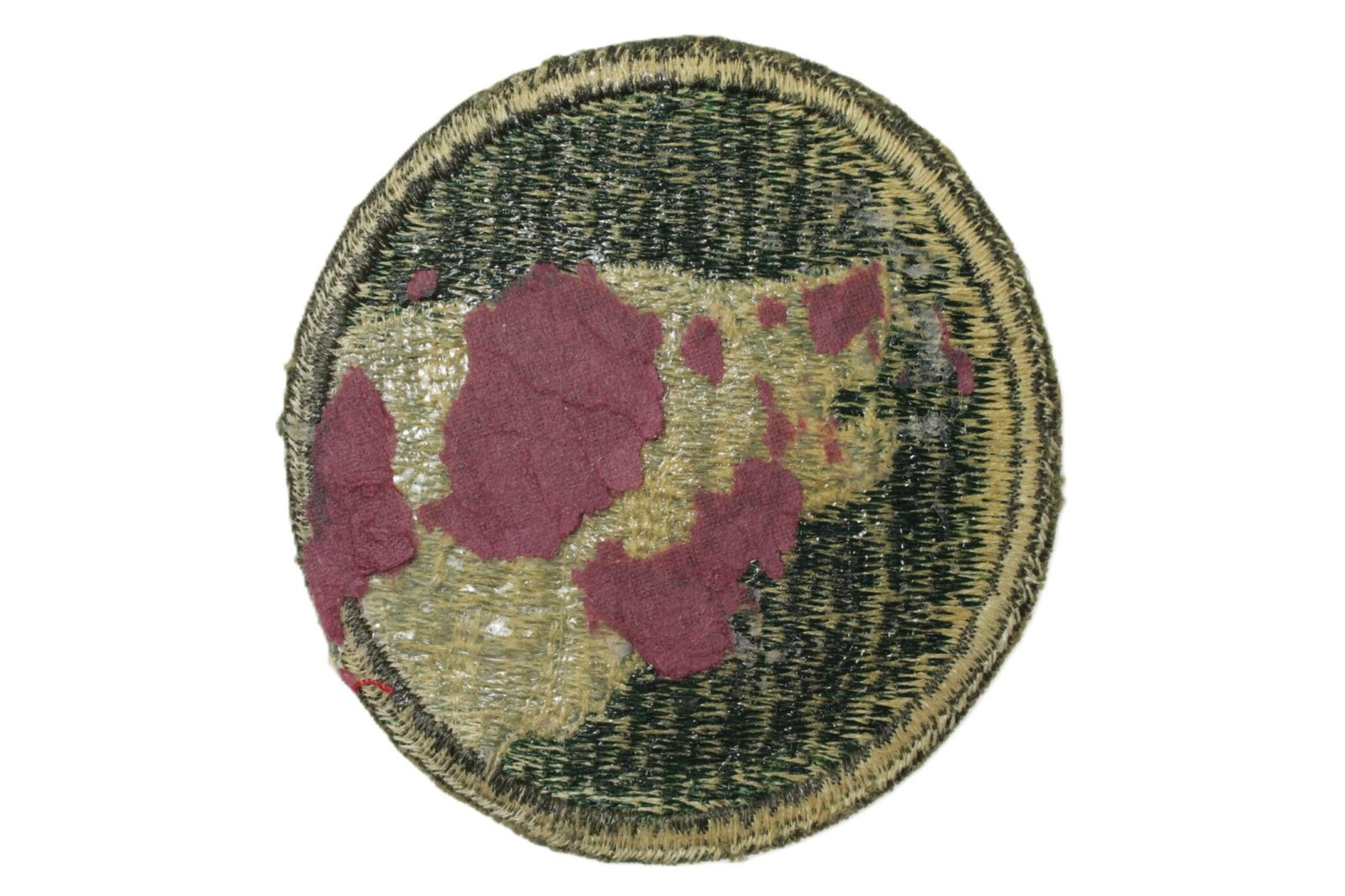 PATCH 104TH INFANTRY DIVISION • US ARMY – II GUERRA – MP Militaria