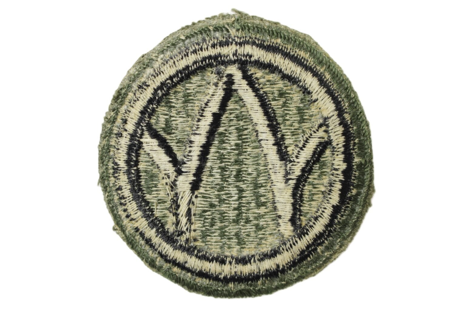 PATCH DA 89th INFANTRY DIVISION • US ARMY – II GUERRA – MP Militaria